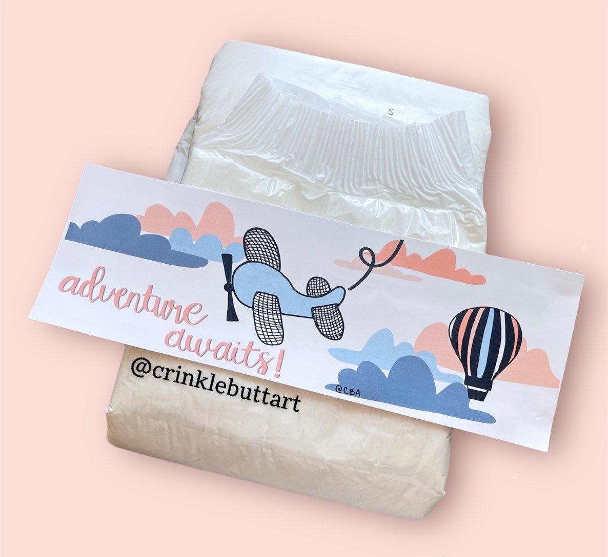 ABDL Diaper Tape “Adventure Awaits!” – CBA