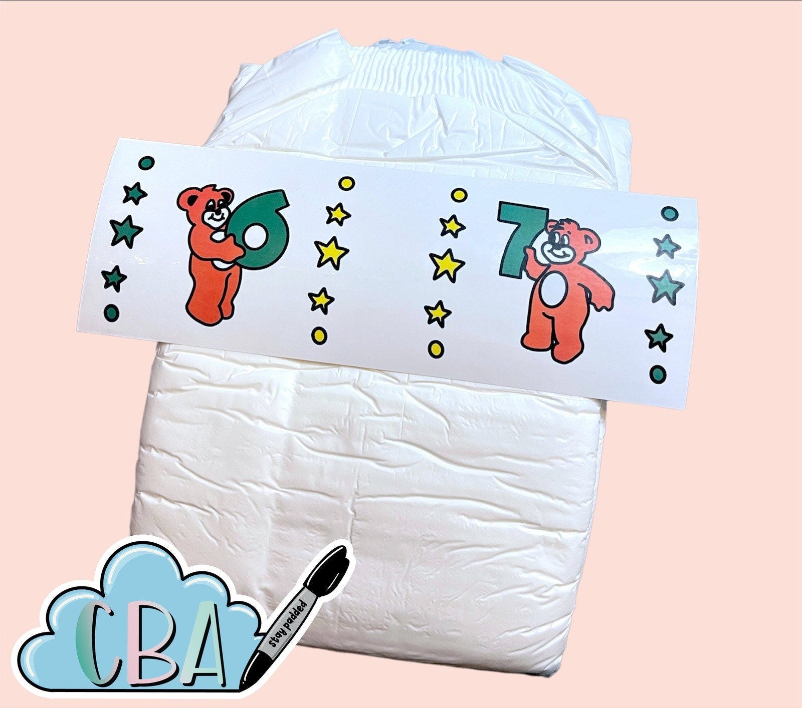 ABDL Clear Premium Diaper Tapes “80s Diaper Tapes” – CBA